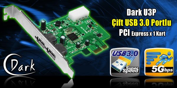 DARK DK-AC-U3P usb 3.0 ürünler - inventus