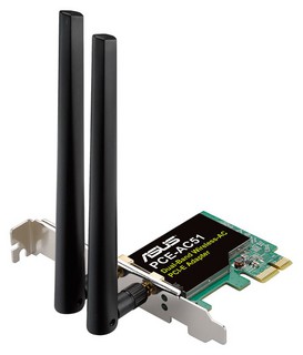 ASUS PCE-AC51 kablosuz adaptör - inventus