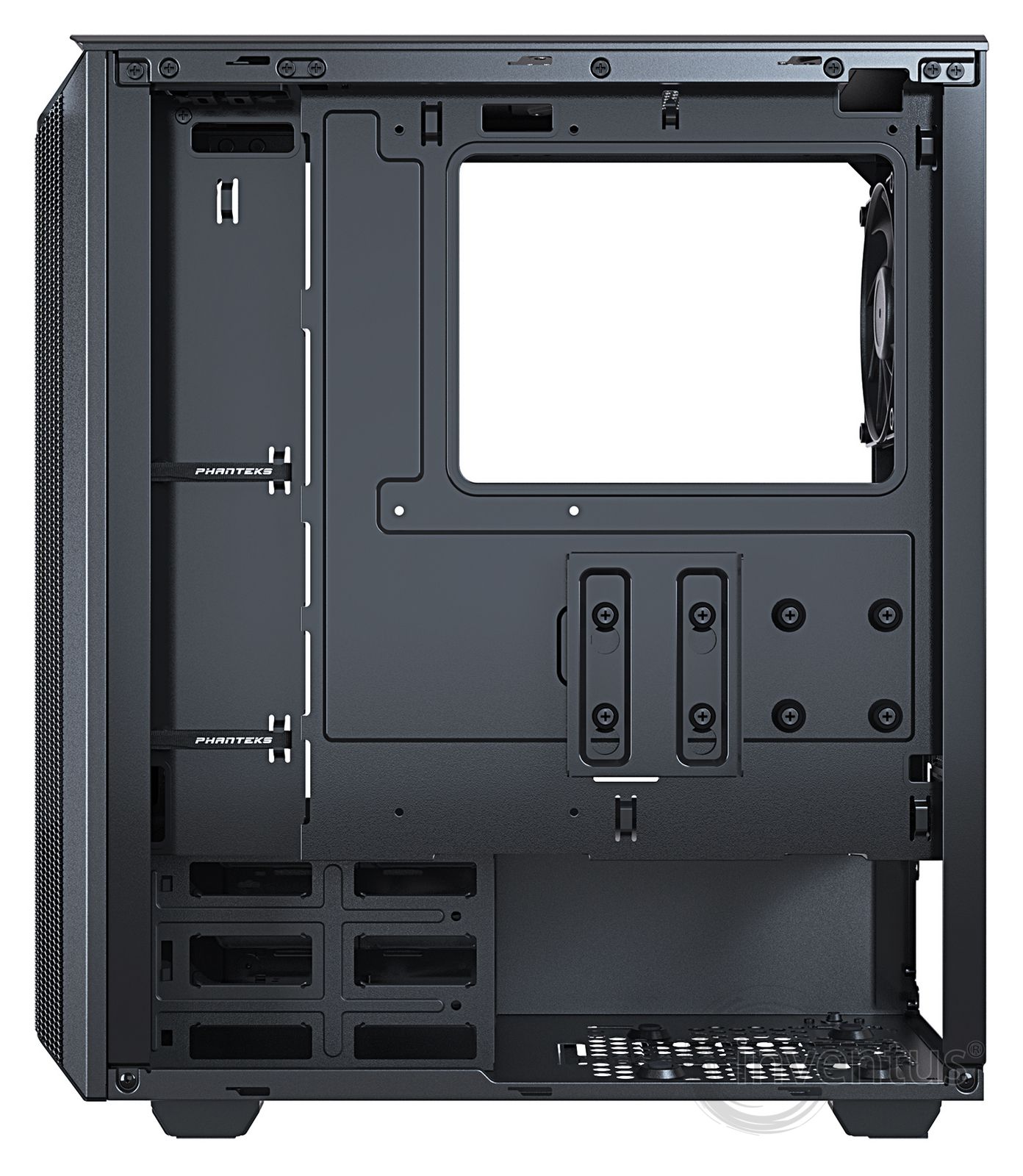 PHANTEKS P300A MESH TEMPERED GLASS kasa - inventus