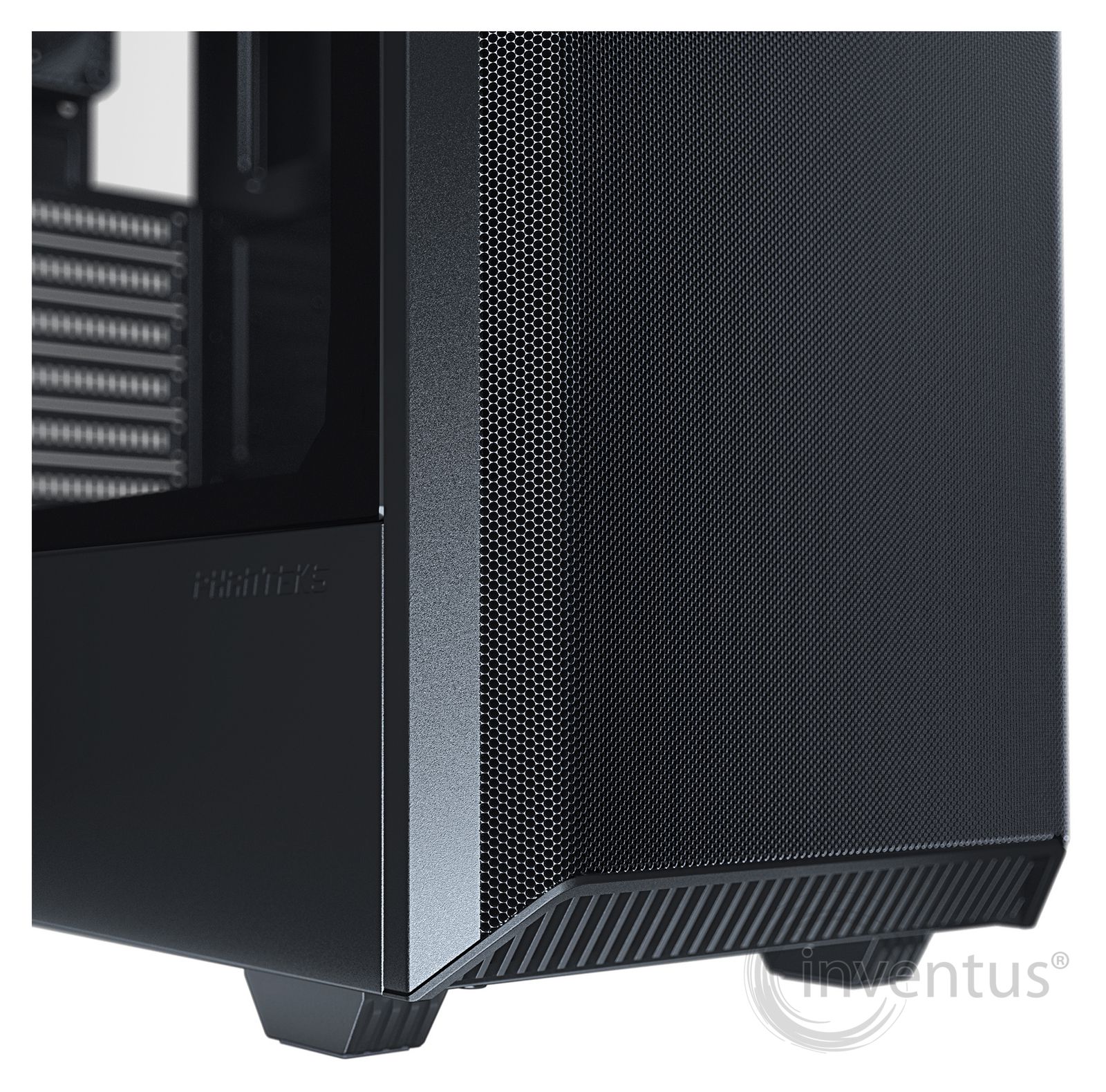 PHANTEKS P300A MESH TEMPERED GLASS kasa - inventus