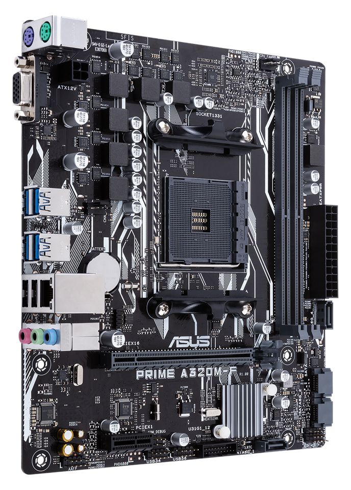 ASUS PRIME A320M-F anakart - inventus