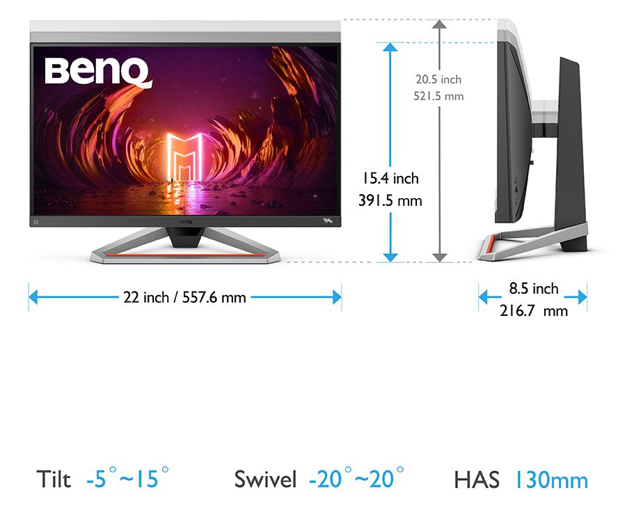BENQ MOBIUZ EX2510S lcd ekran - inventus