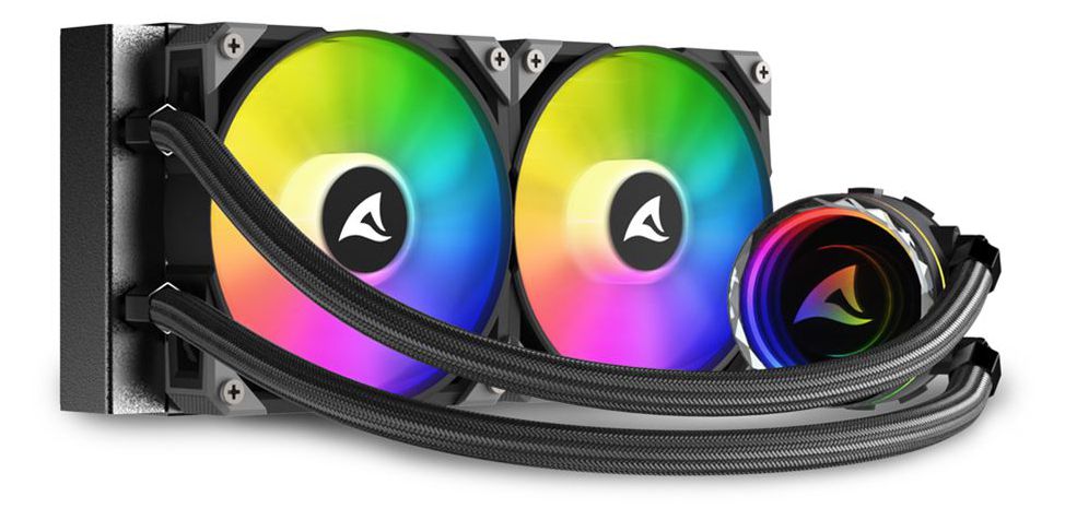 SHARKOON S80 RGB AIO işlemci soğutucusu - inventus