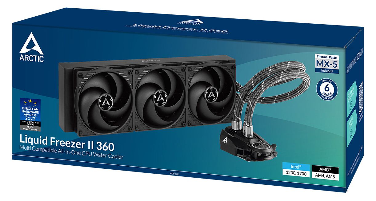 ARCTIC Liquid Freezer II - 360 AR-ACFRE00068A işlemci soğutucusu - inventus