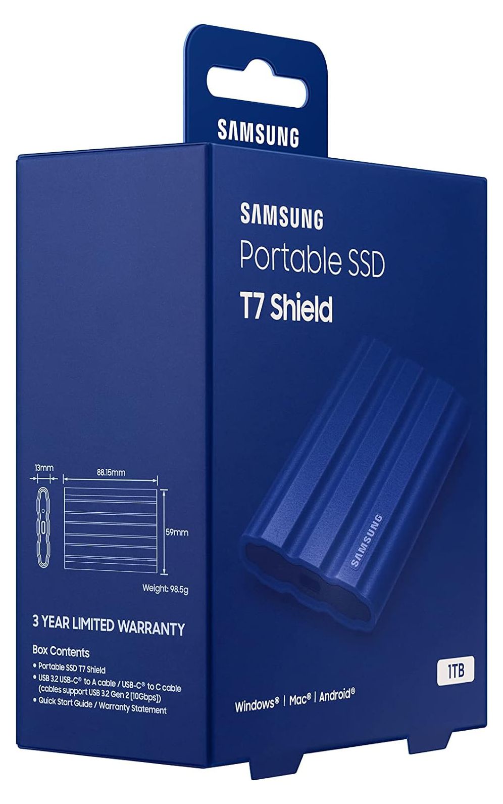 SAMSUNG T7 Shield 1TB harici disk - inventus