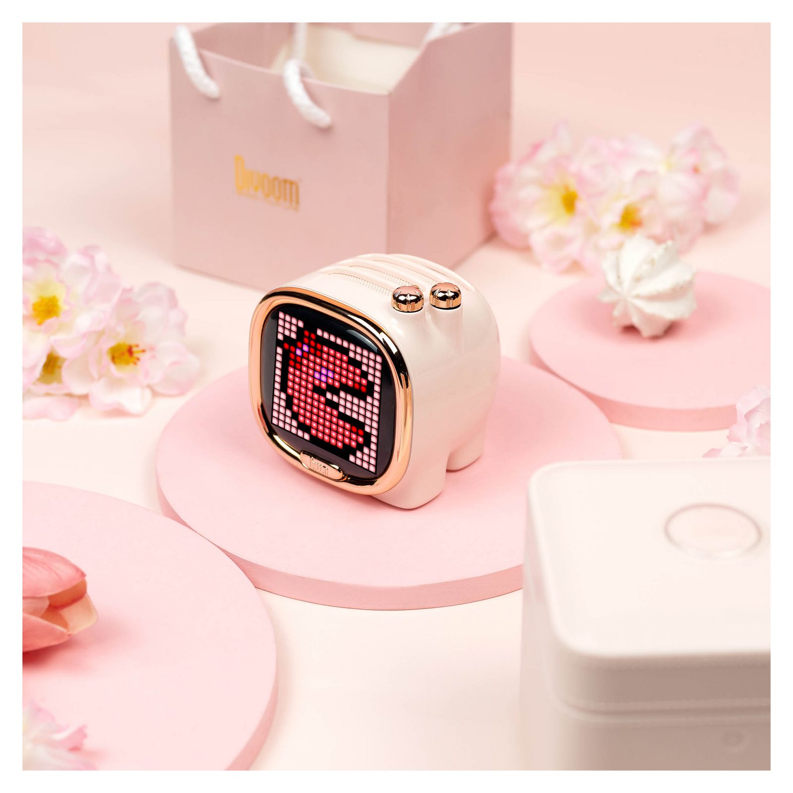 DIVOOM Zooe Pink hoparlör - inventus