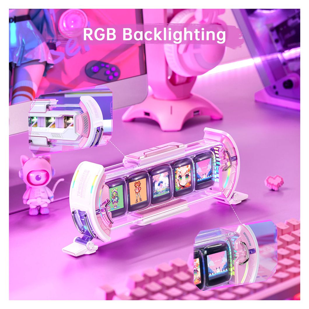 DIVOOM Times Gate Pink aksesuar - inventus