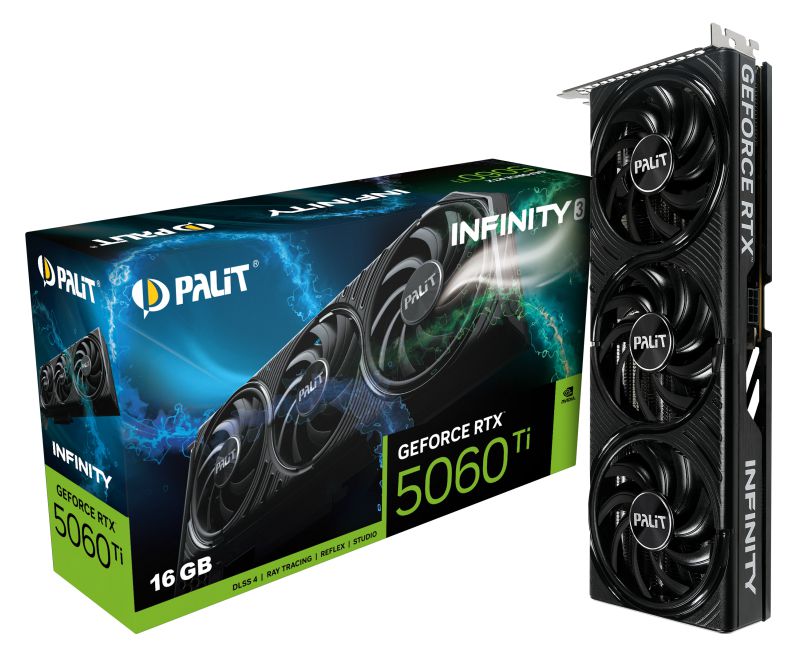 PALIT GeForce RTX 5060 Ti Infinity 3 16GB ekran kartı - inventus