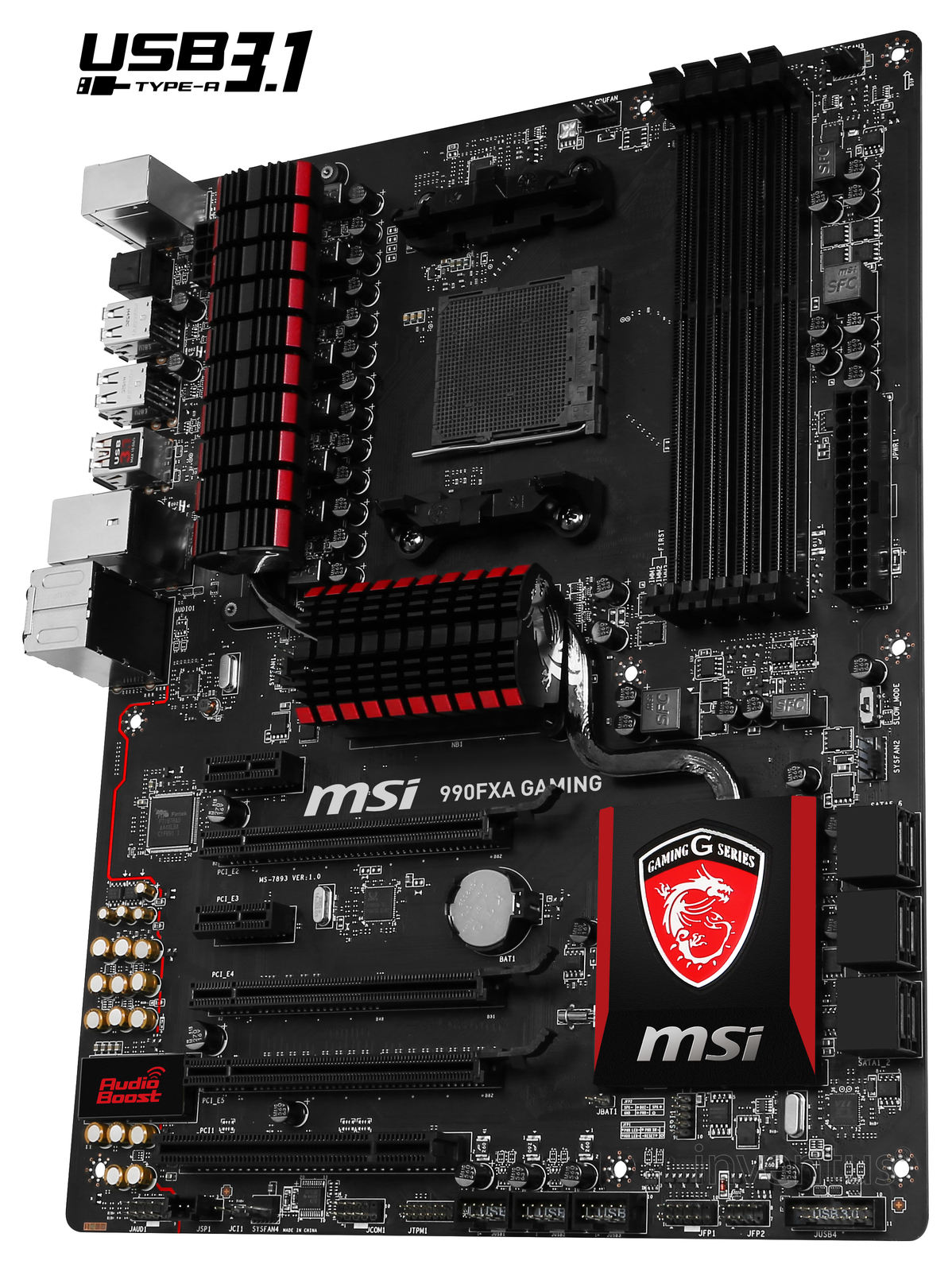 MSI 990FXA GAMING anakart - inventus