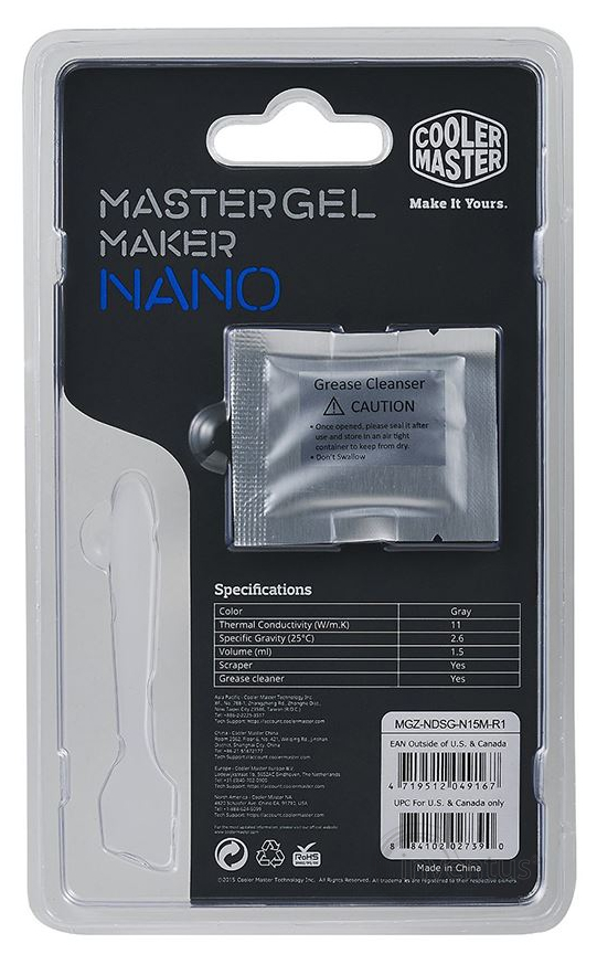 COOLER MASTER MasterGel Maker termal macun - inventus