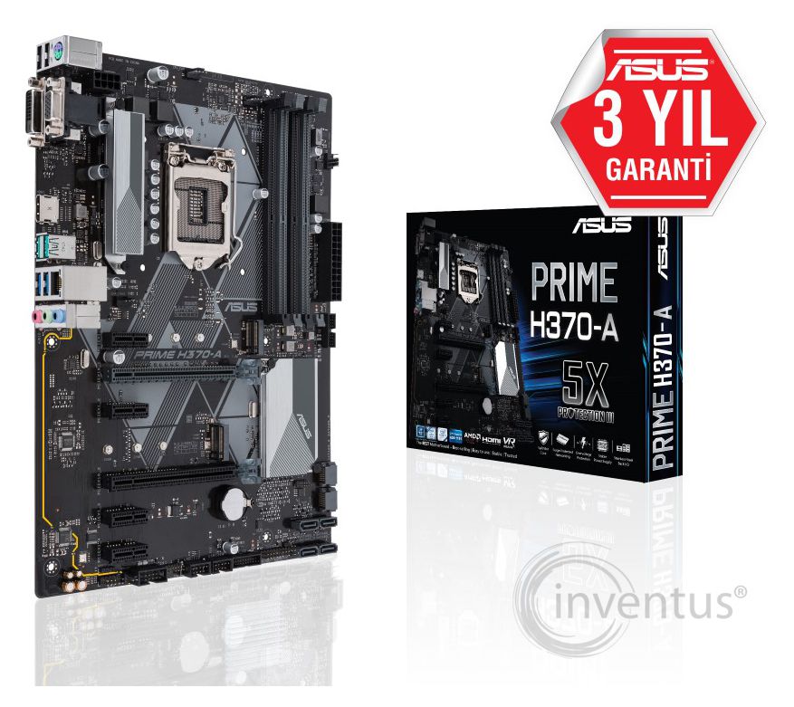ASUS PRIME H370-A anakart - inventus