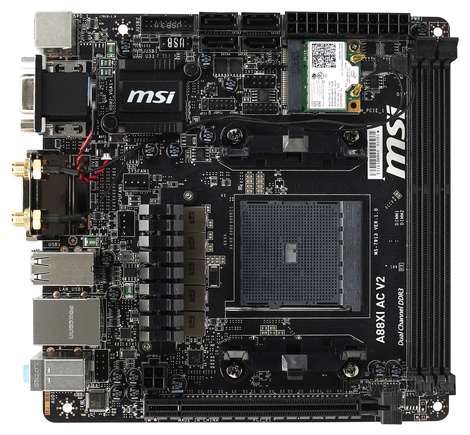 MSI A88XI AC V2 anakart - inventus